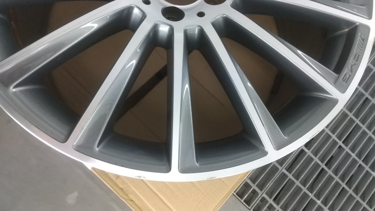 ベンツ Sクラス W222 C217 ホイール AMG グレー リア : 9.5J × 20 ET38 1本 ダメージ品 ...