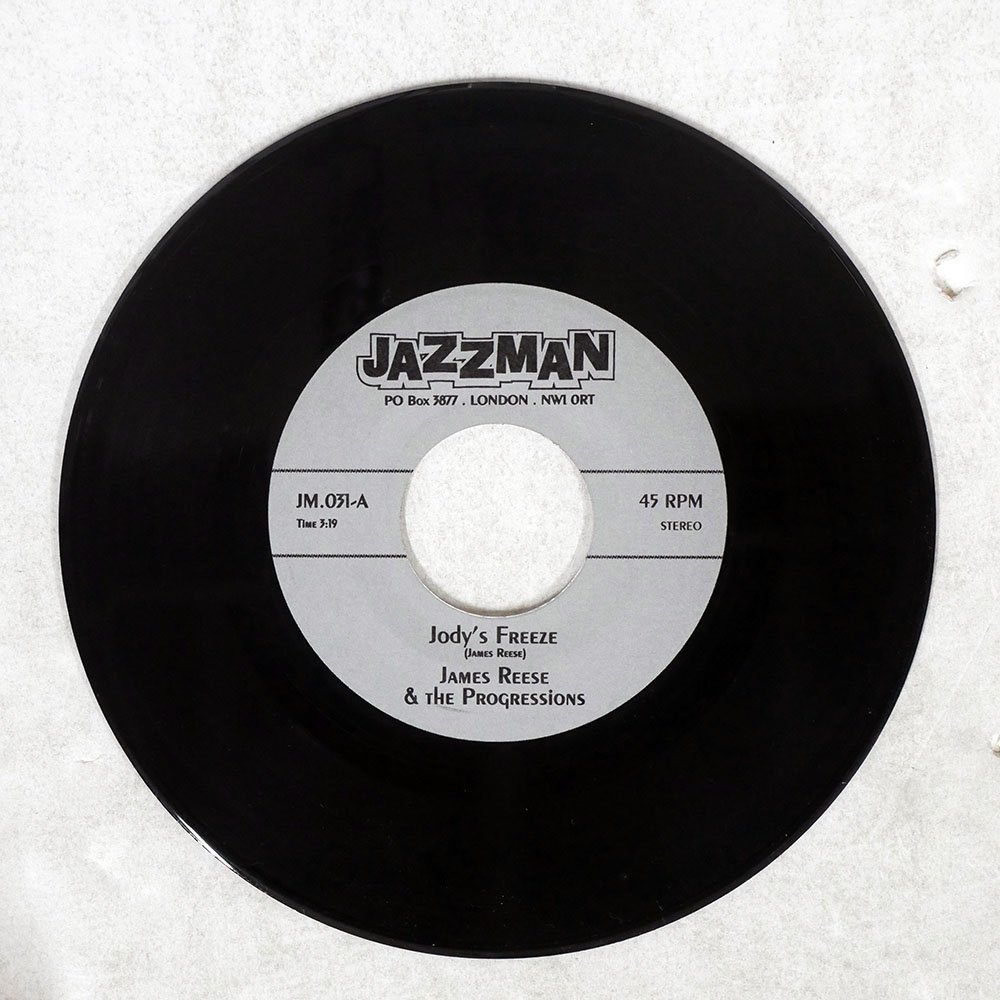 英 JAMES REESE & THE PROGRESSIONS/JODY’S FREEZE/LET'S GO/JAZZMAN JM031(R&B、ソウル)｜売買されたオークション情報 ...