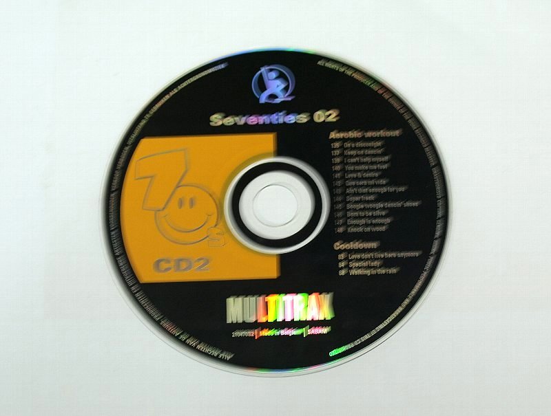 ディスクのみ MULTITRAX 70's DISC 2 エアロビクス AEROBICS / CD ワークアウト フィットネス ステップ ...
