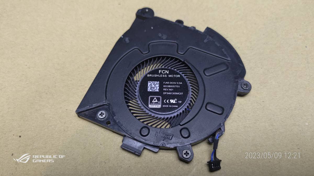 HP EliteBook 830G5 830 G5 交換用 冷却 CPUファン クーラー 部品ID: FJN5 6033B0057701(冷却 ...