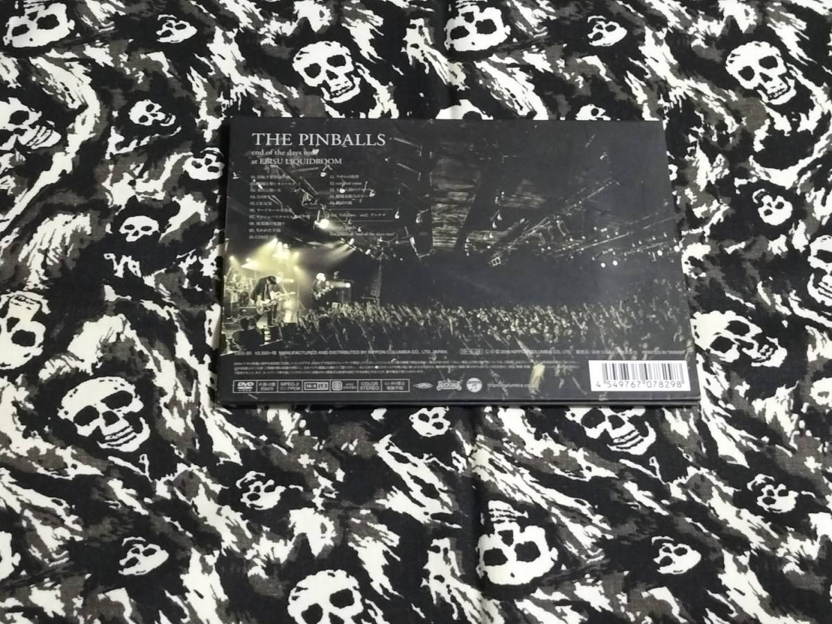 THE PINBALLS 会場限定DVD end of the days tour at EBISU LIQUID ROOM ひ アンテナ ...