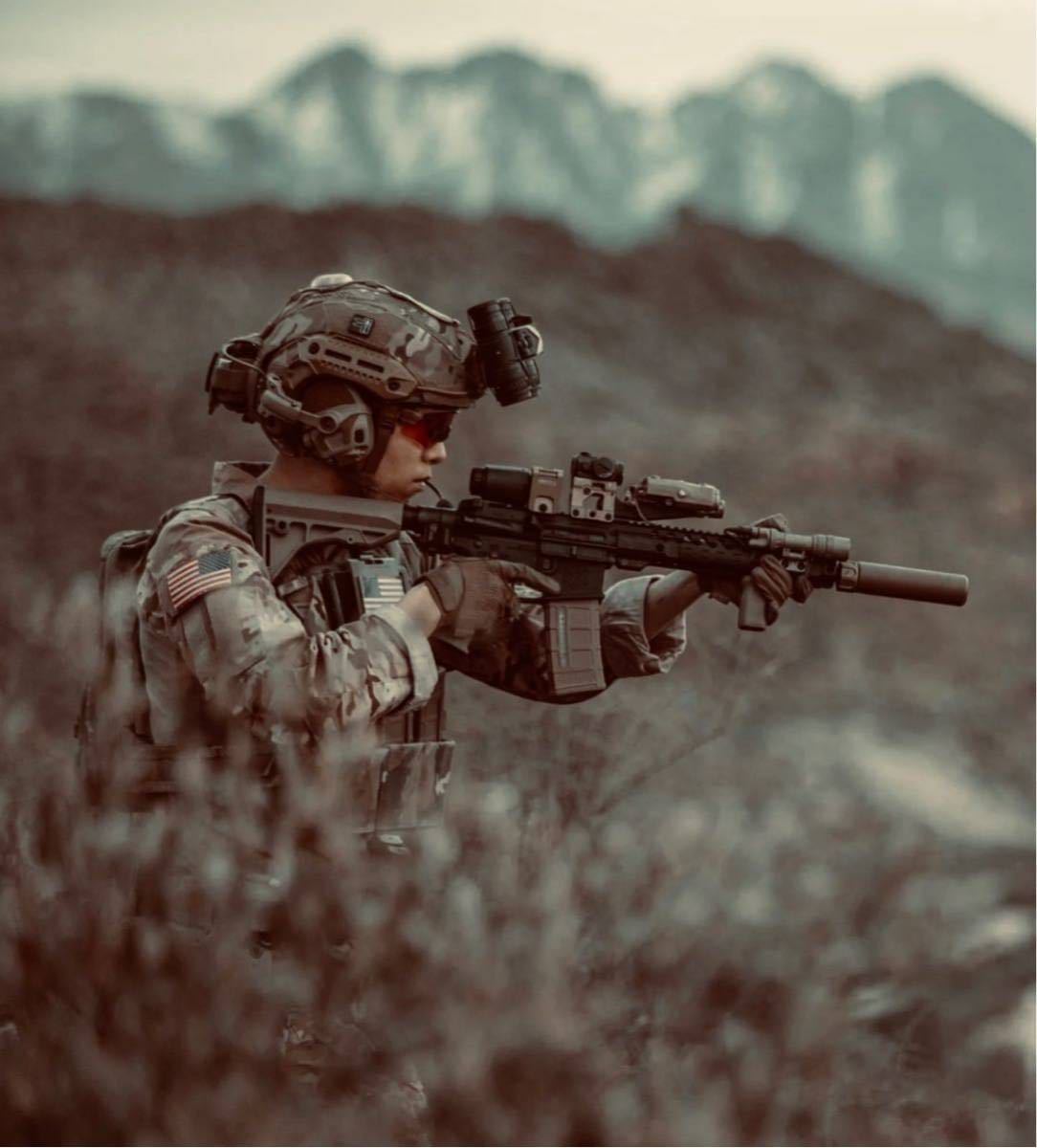 IR FLAG パッチ LBT VFC マルイ M4 MWS HK416 Glock グロック UMAREX MAGPUL BCM ...