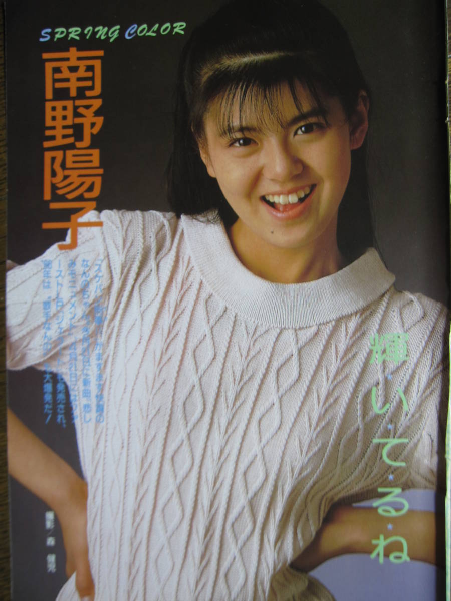 切り抜き a110-2 南野陽子 杉浦幸 荻野目洋子 西村知美(その他)｜売買されたオークション情報、yahooの商品情報をアーカイブ公開 - オークファン（aucfan.com）