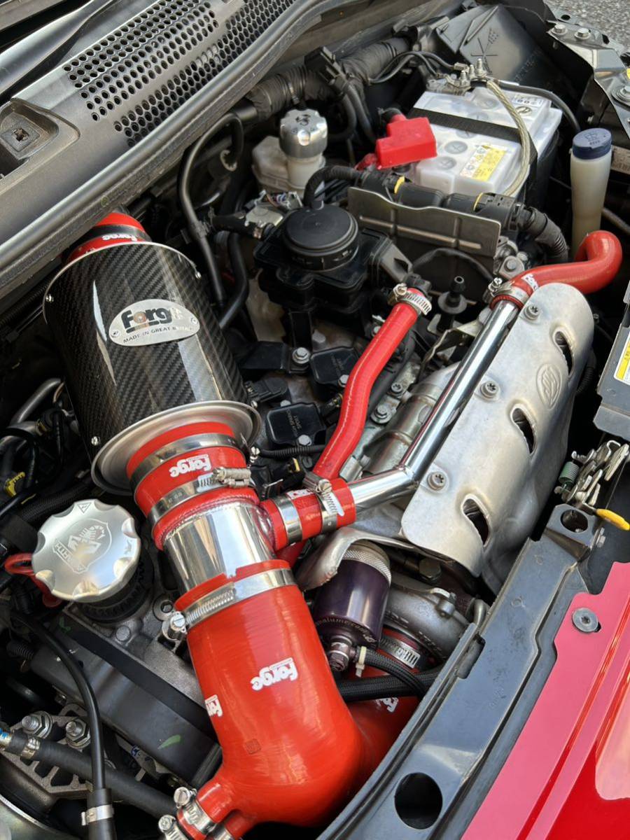 超特価 アバルト forge intake induction kit 500 595 595C 695 abarth エアクリーナー ...