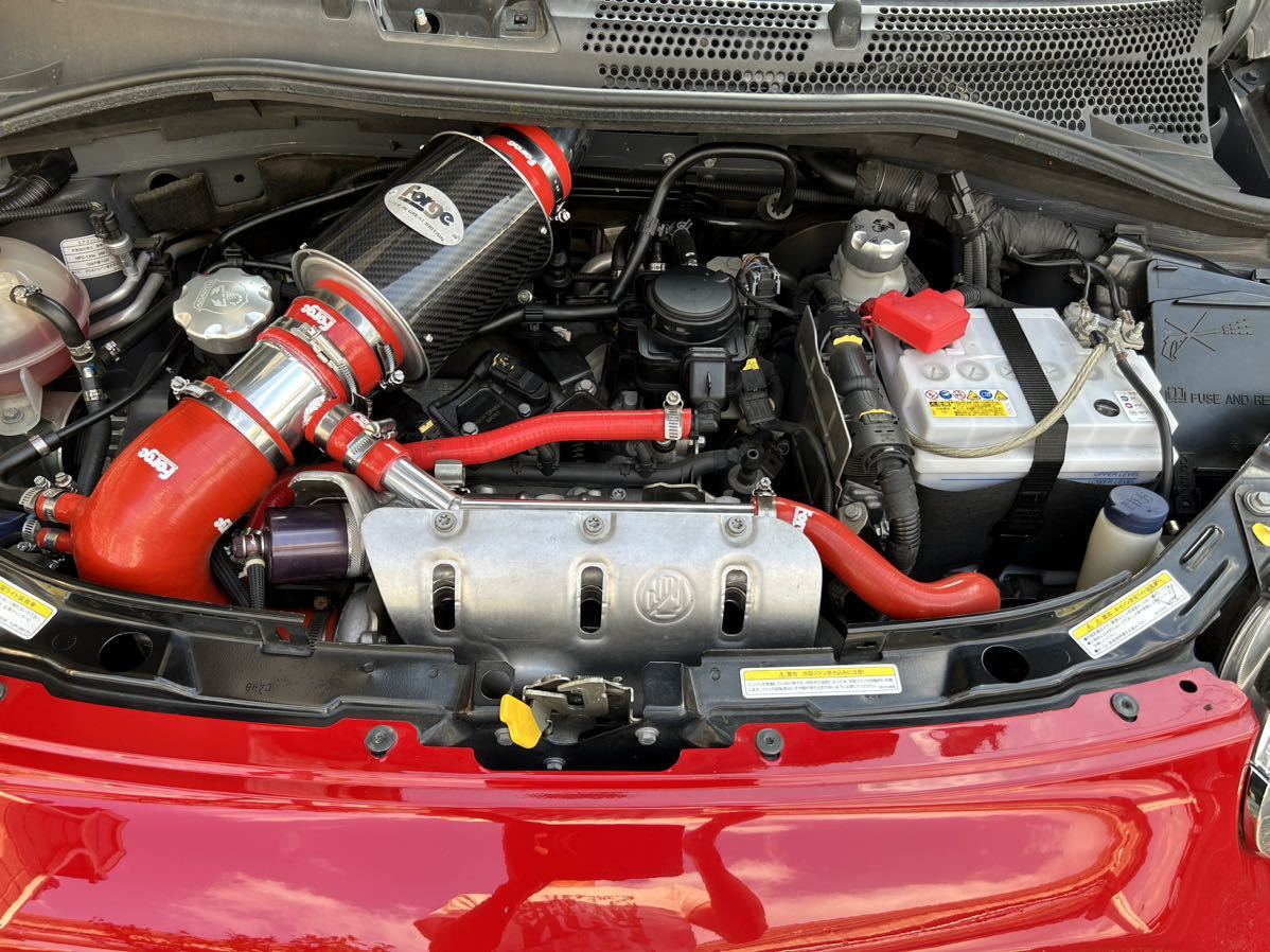 超特価 アバルト forge intake induction kit 500 595 595C 695 abarth エアクリーナー ...