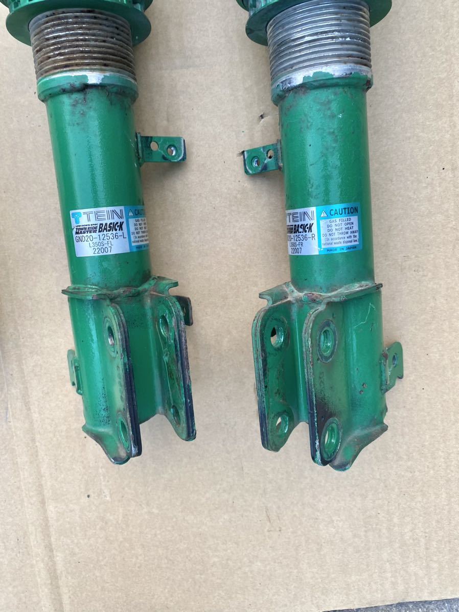 タントL350S L550S テイン TEIN BASIC-K 車高調 サスペンション フロント 2本 ミラ ルクラ L150S/L152S ムーブ LA152S(サスペンションキット（一式 ...