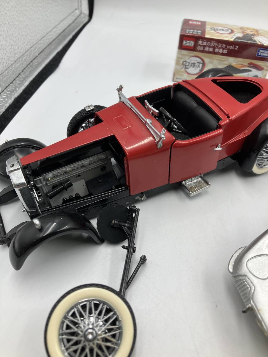 ミニカー 11台セット ジャンク品 まとめ売り 部品取り レア DUESEN BERG 1930 1957 CHEVROLET NISSAN YANEZAWA 1991 FRANKLIM ...
