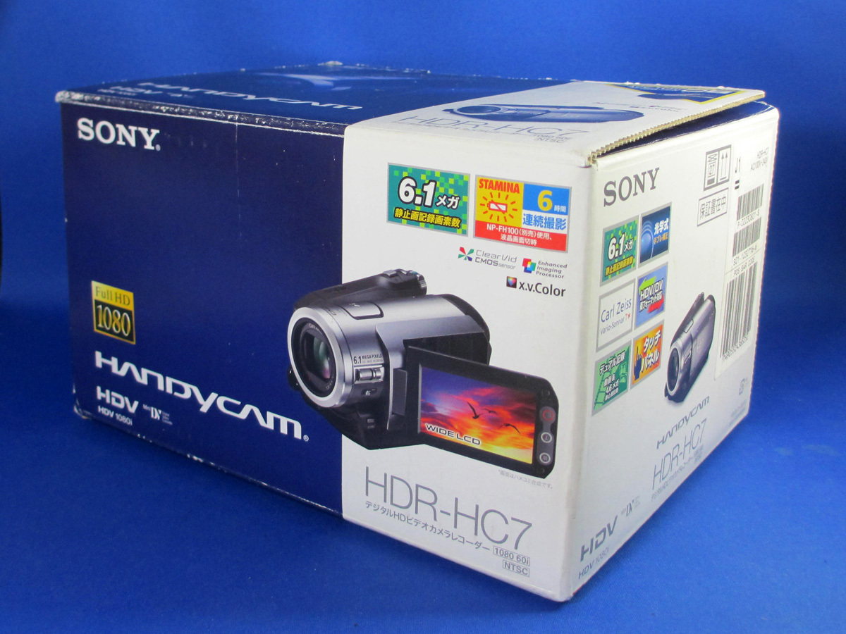 安心30日保証 SONY HDR-HC7 同様 完全整備品 HDVハイビジョンハンディカム 純正HDMIケーブル付き ソニーHDVハンディカム y81(ソニー)｜売買されたオークション情報 ...