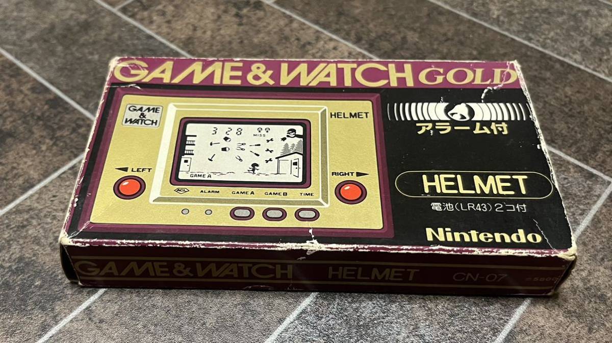 任天堂 NINTENDO ニンテンドーゲームウォッチ ゲーム&ウォッチ HELMET ヘルメット 箱説明書付き(ゲームウォッチ)｜売買された ...