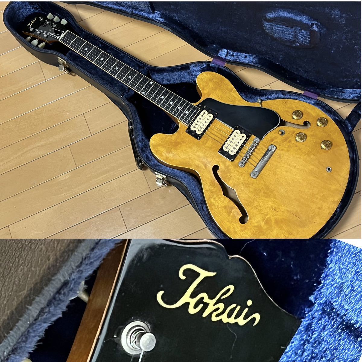 TOKAI ES-150R 1981年製 セミアコ ES-335タイプ カシュー塗装 トーカイ(トーカイ)｜売買されたオークション情報 ...