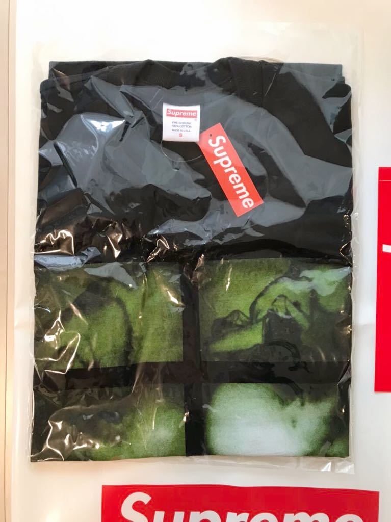 Supreme 実物 Chris Cunningham Rubber Johnny Tee Black F/W18 品 クリスカニンガム エイ ...