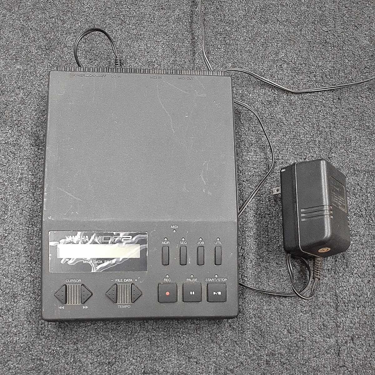 YAMAHA MDF2 MIDI DATA FILER ヤマハ データファイラー アダプター付 ジャンク zejだ(ヤマハ)｜売買された ...