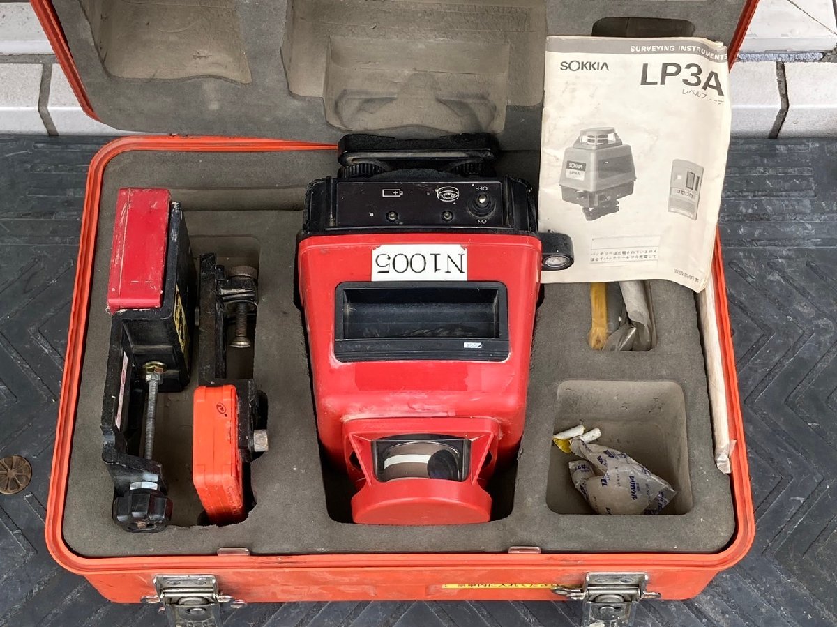 sokkia ソキア レーザーレベル LP3A 測定器 ケース付き 現状 ジャンク 8787(測量、角度計)｜売買されたオークション情報 ...