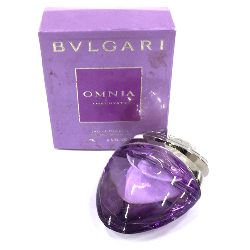1円 ブルガリ オムニア アメジスト Omnia Amethyste EDT 15ml 香水 保存箱 付属 BVLGARI A7830 ...