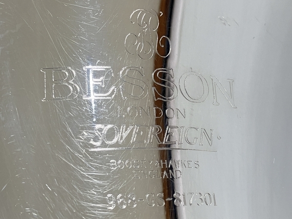 BESSON ベッソン SOVEREIGN 968-GS-817301 ユーフォニアム マウスピース付き 管楽器 楽器 H7731611(本体 ...