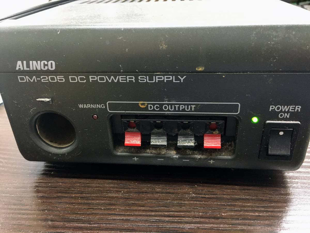 や HY403 アマチュア無線 ALINCO/アルインコ DR-419 トランシーバー DM-205/DM-240MV 安定化電源 ジャンク品 ...