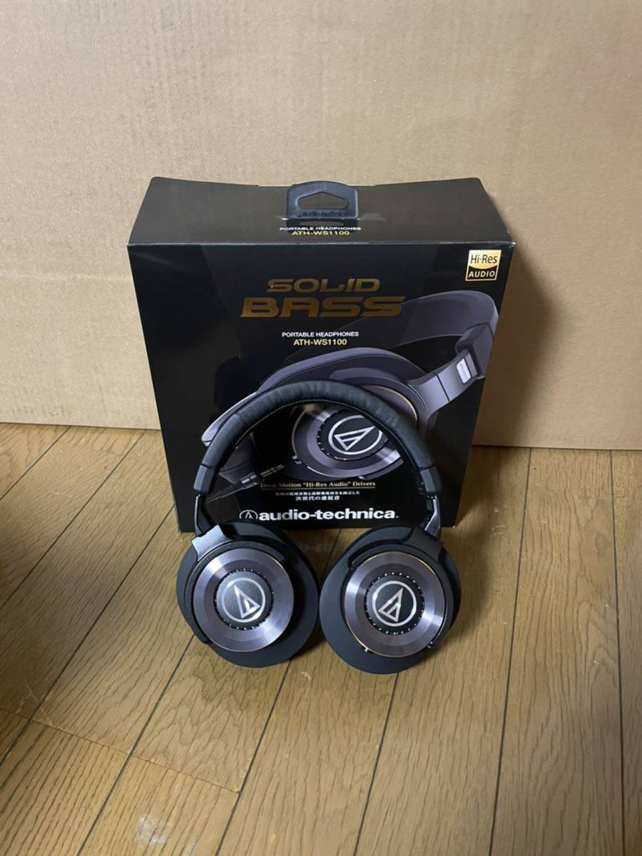 audio-technica ATH-WS1100 SOLID BASS ヘッドホン ハイレゾ対応(オーディオテクニカ)｜売買された ...