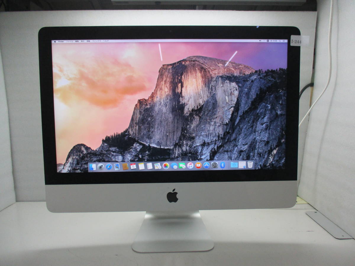 Apple iMac Late 2013 21.5インチ ModelNumber:A1418 Core i5 2.7GHz/メモリ8GB ...