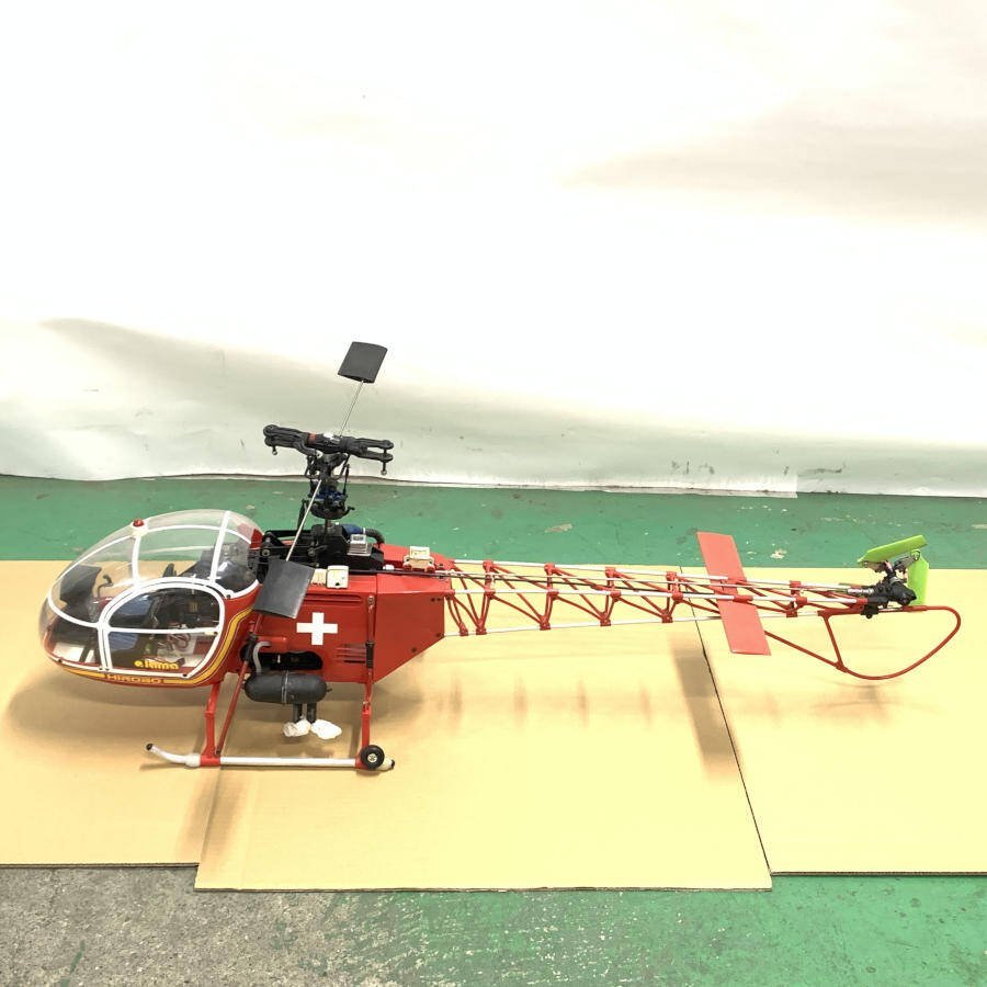 引取限定 発送不可 HIROBO ヒロボー lama SA-315B エンジン式RCヘリ ジャンク品(完成品（エンジン）)｜売買された ...