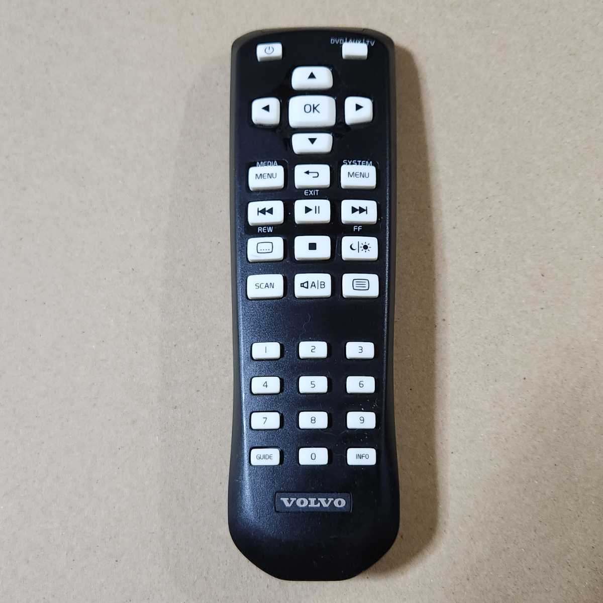ボルボ VOLVO XC90 リアシートエンターテイメント用 リモコン REAR SEAT ENTERTAINMENT DVD REMOTE ...