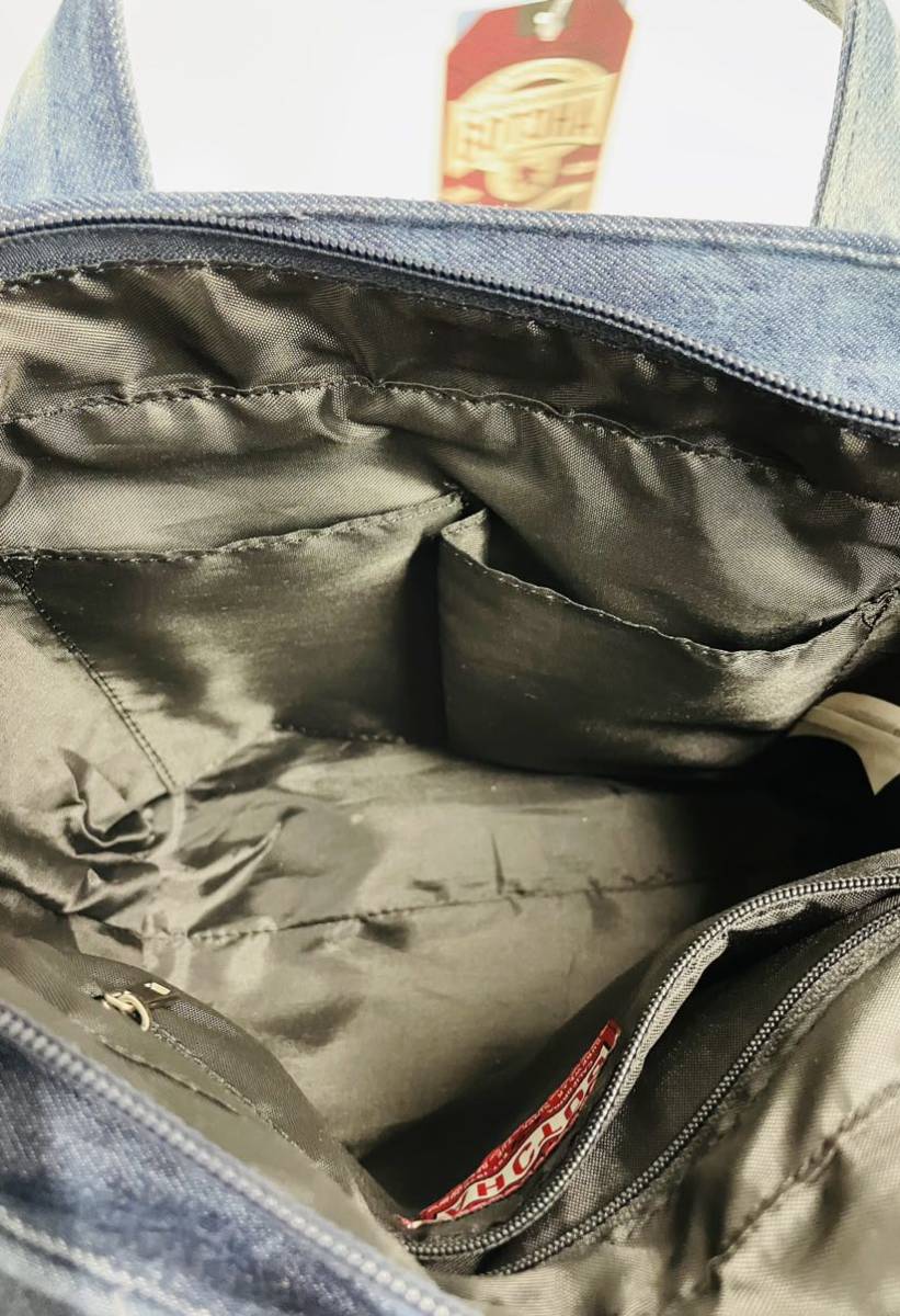 GOTCHA 撥水 2WAY デニム ミニ トートバッグ ネイビー(トートバッグ)｜売買されたオークション情報、yahooの商品情報をアーカイブ公開 - オークファン（aucfan.com）