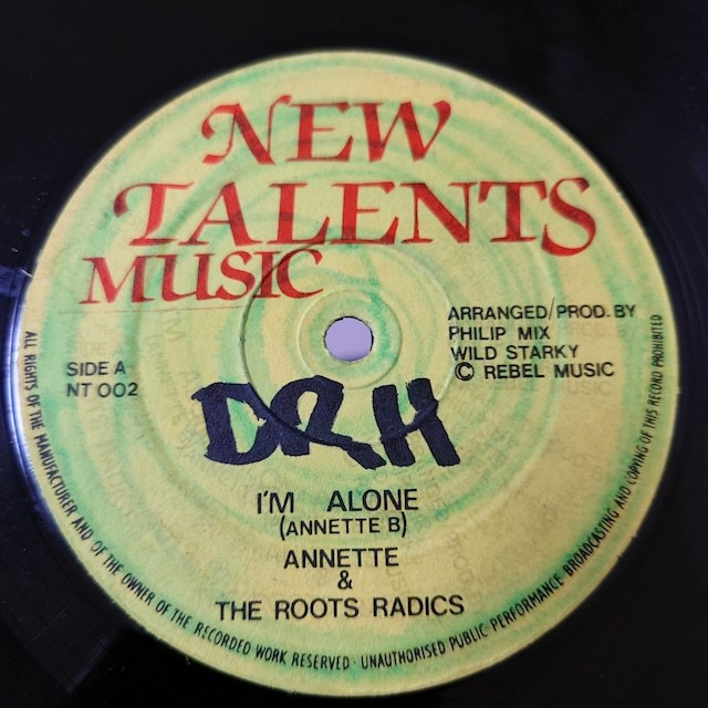Annette B & The Roots Radics - I'm Alone / Lytie - Sandy // New Talents 12inch / Lovers Rock(レゲエ ...