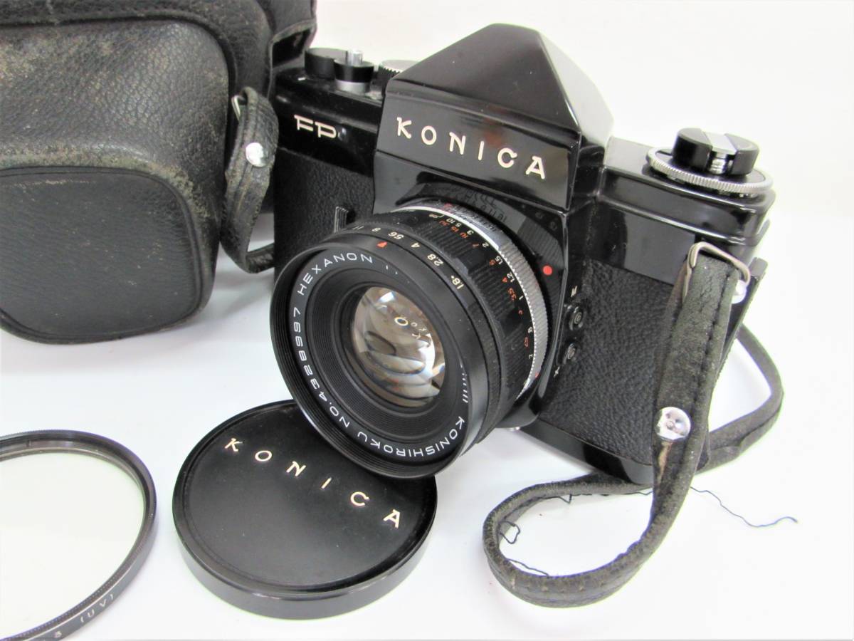 1円 コニカ Konica FP ブラック No.3716105 レンズ 52mm F1.8 一眼レフ フィルムカメラ(その他)｜売買された ...