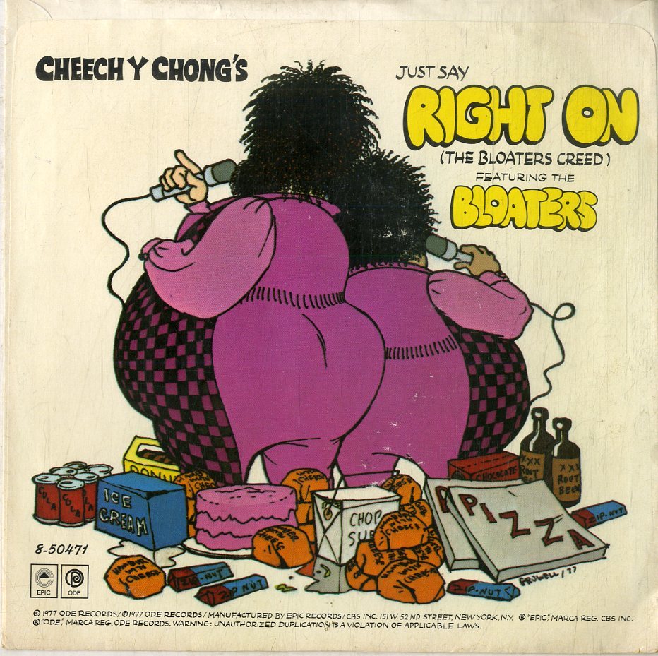 C00174762/EP/チーチ&チョン CHEECH & CHONG Bloat On / Just Say Right On The ...