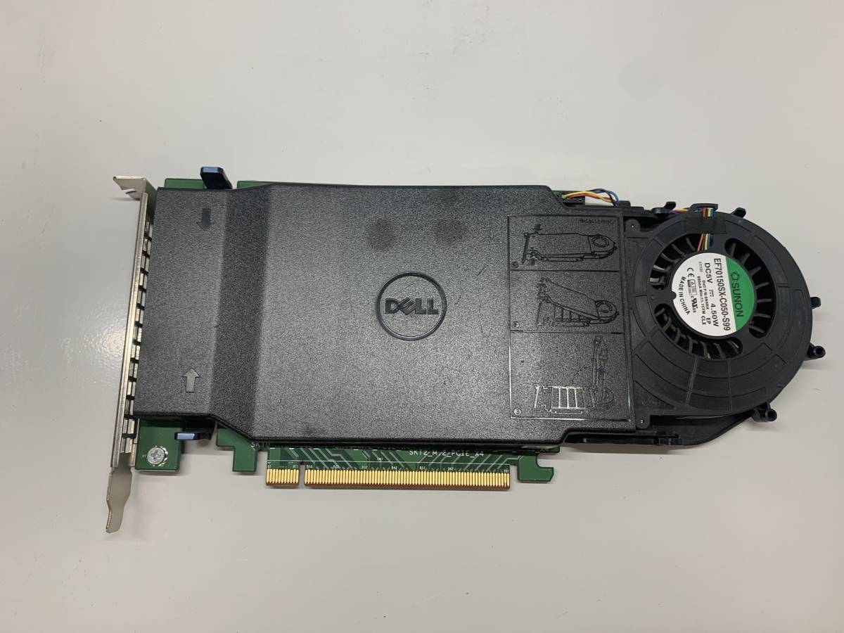 DELL 06N9RH Ultra-Speed Drive Quad NVMe M.2 PCI-E カード SSD増設 4枚搭載可 ...