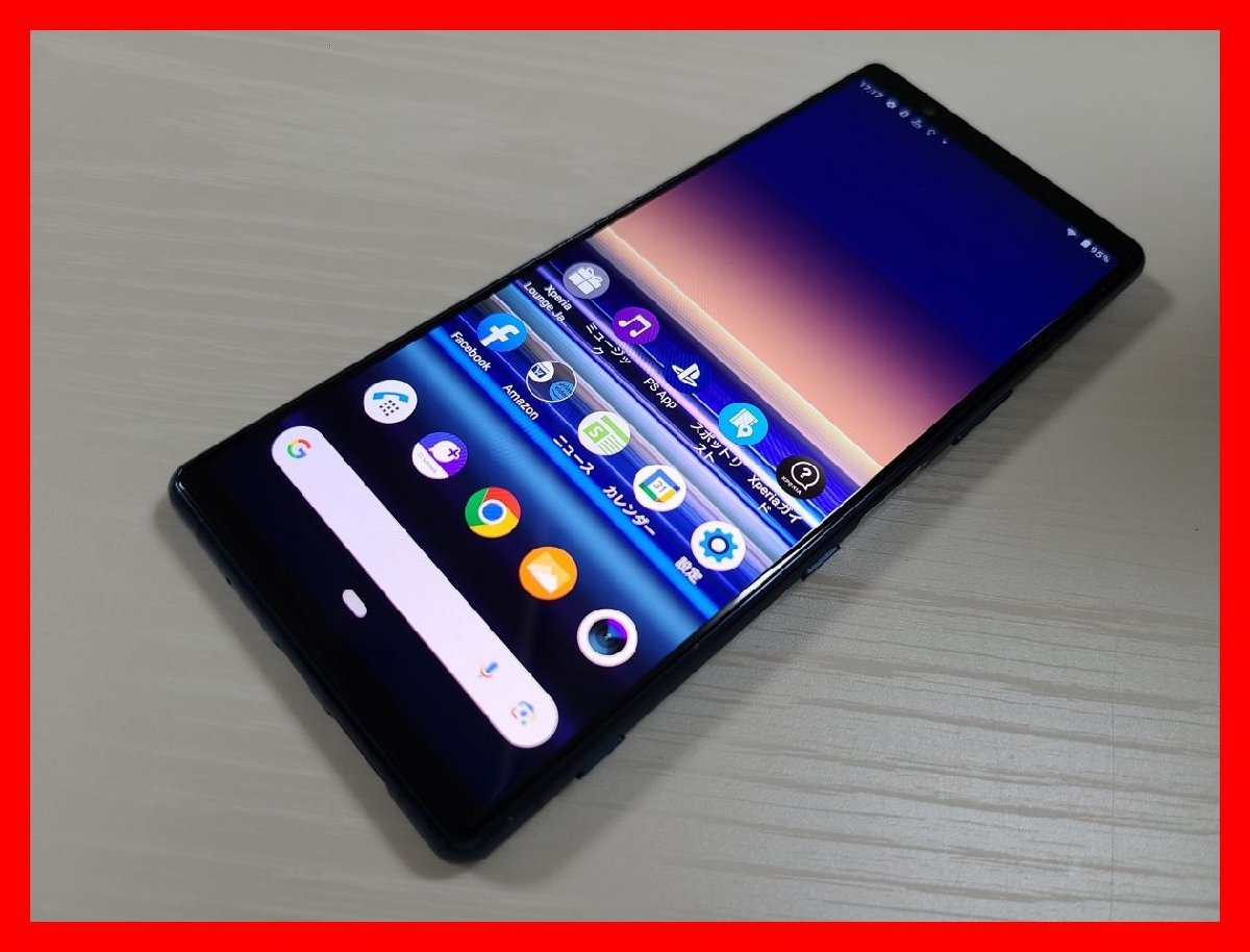 32292WM 完動品 SoftBank 901SO SONY Xperia 5 ブルー SIMロック解除済 1円 1スタ(Android)｜売買されたオークション情報、yahooの商品情報を ...