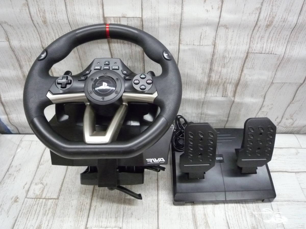 Ua7652-091 100 HORI ハンドコントローラー レーシングホイールエイペックス RWA(その他)｜売買されたオークション情報、yahooの商品情報をアーカイブ公開 ...