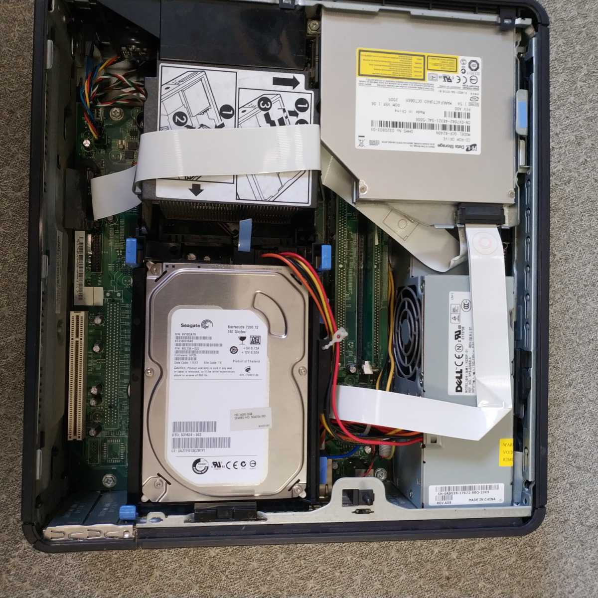 Windows XP Pro SP2 搭載 DELL OptiPlex GX520 SFF Celeron 2.80GHz/HDD160GB ...