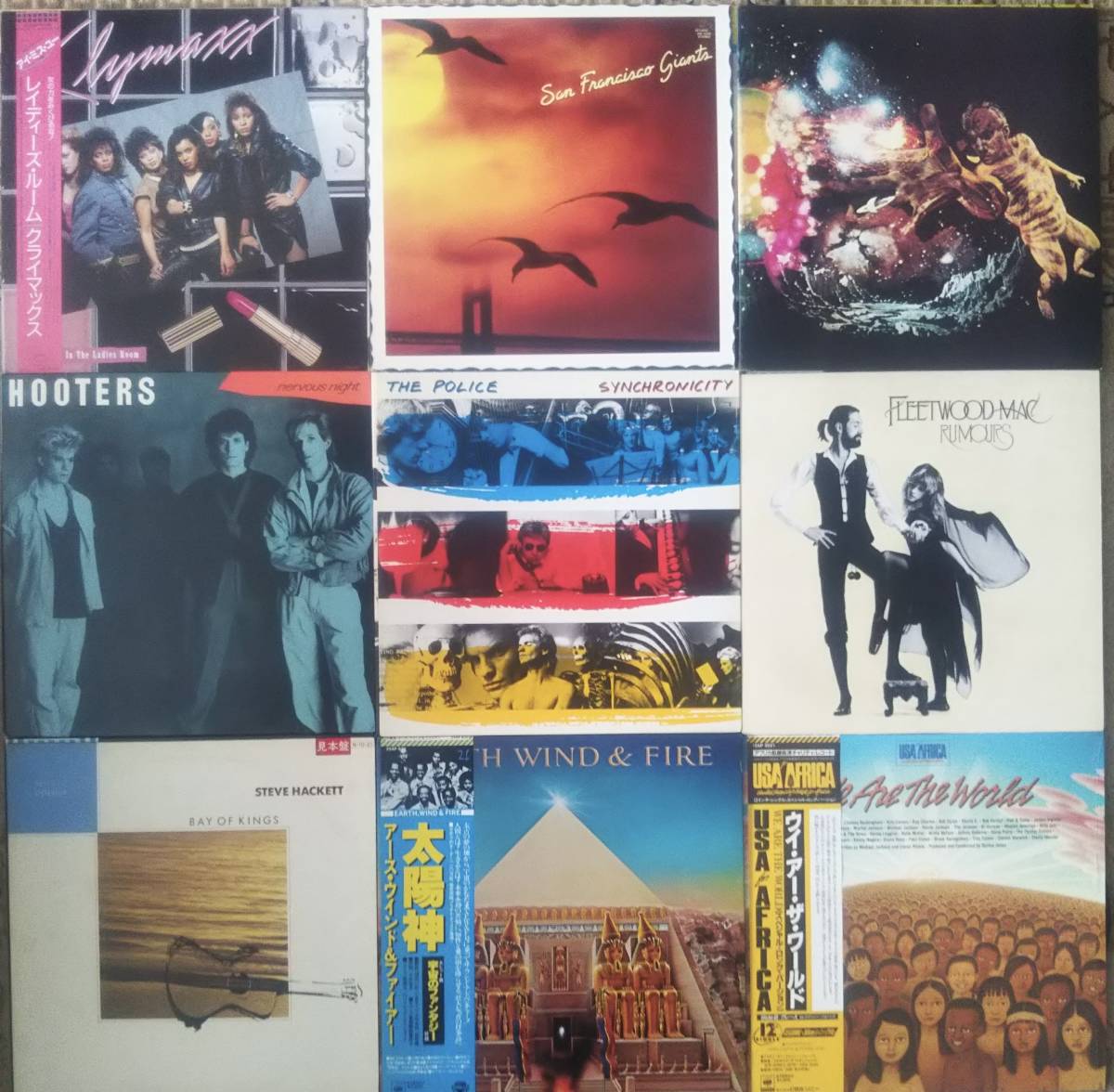 LPまとめて40枚セット ハードロック/ IRON MAIDEN/OZZY/QUEEN/KISS/Bruce Springsteen/ROXY ...