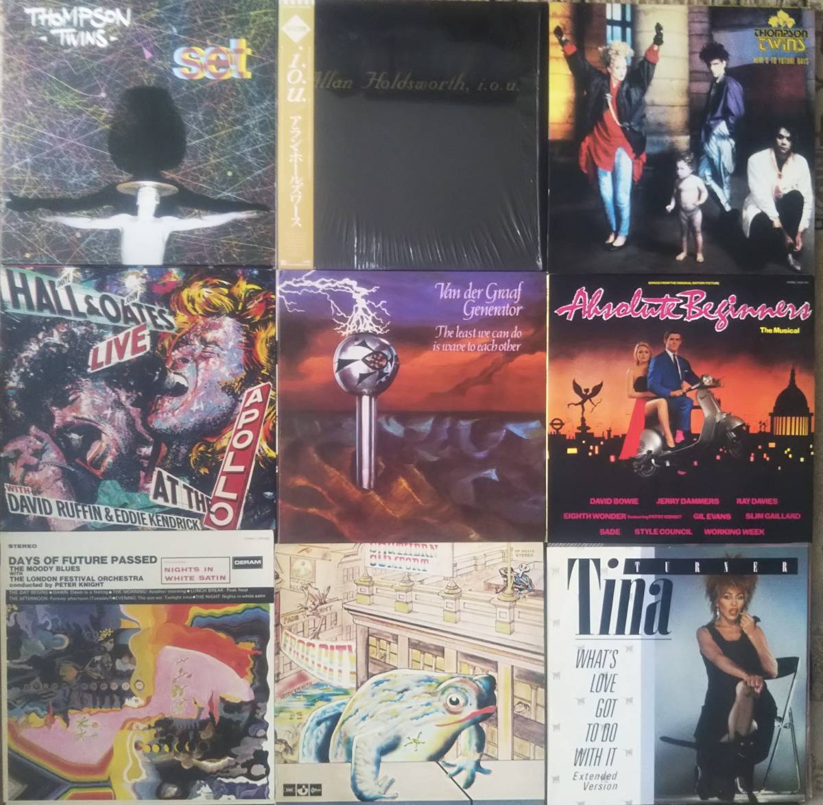LPまとめて40枚セット ハードロック/ IRON MAIDEN/OZZY/QUEEN/KISS/Bruce Springsteen/ROXY ...