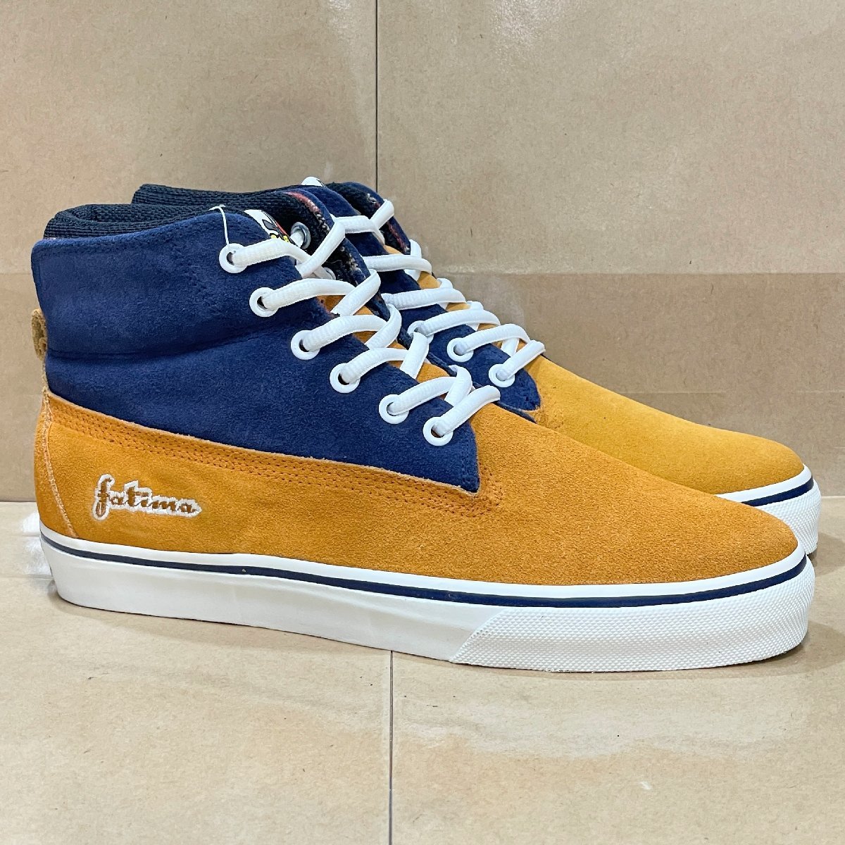 26cm UBIQ FATIMA NAVY ユービック ファティマ オレンジ ネイビー メンズ スニーカー AV H97416(26.0cm)｜売買されたオークション情報、yahooの商品情報 ...