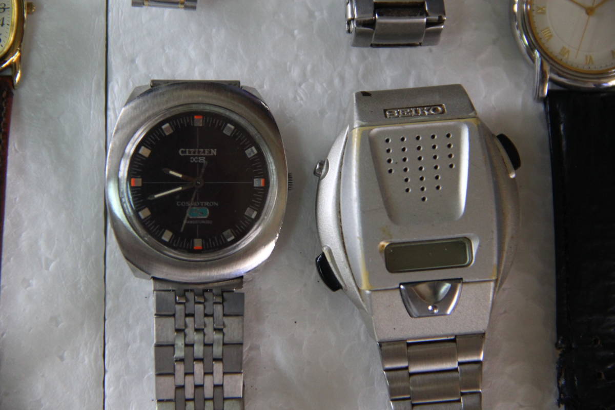 腕時計 まとめて14個セット Pierre cardin/Alba/Helene de Michel/Yves Saint Laurent ...