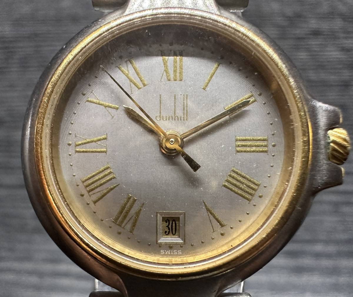 腕時計 dunhill SEVEN 7 JEWELS QUARTZ WATER RESISTANT SWISS MQ 12 70738 ...