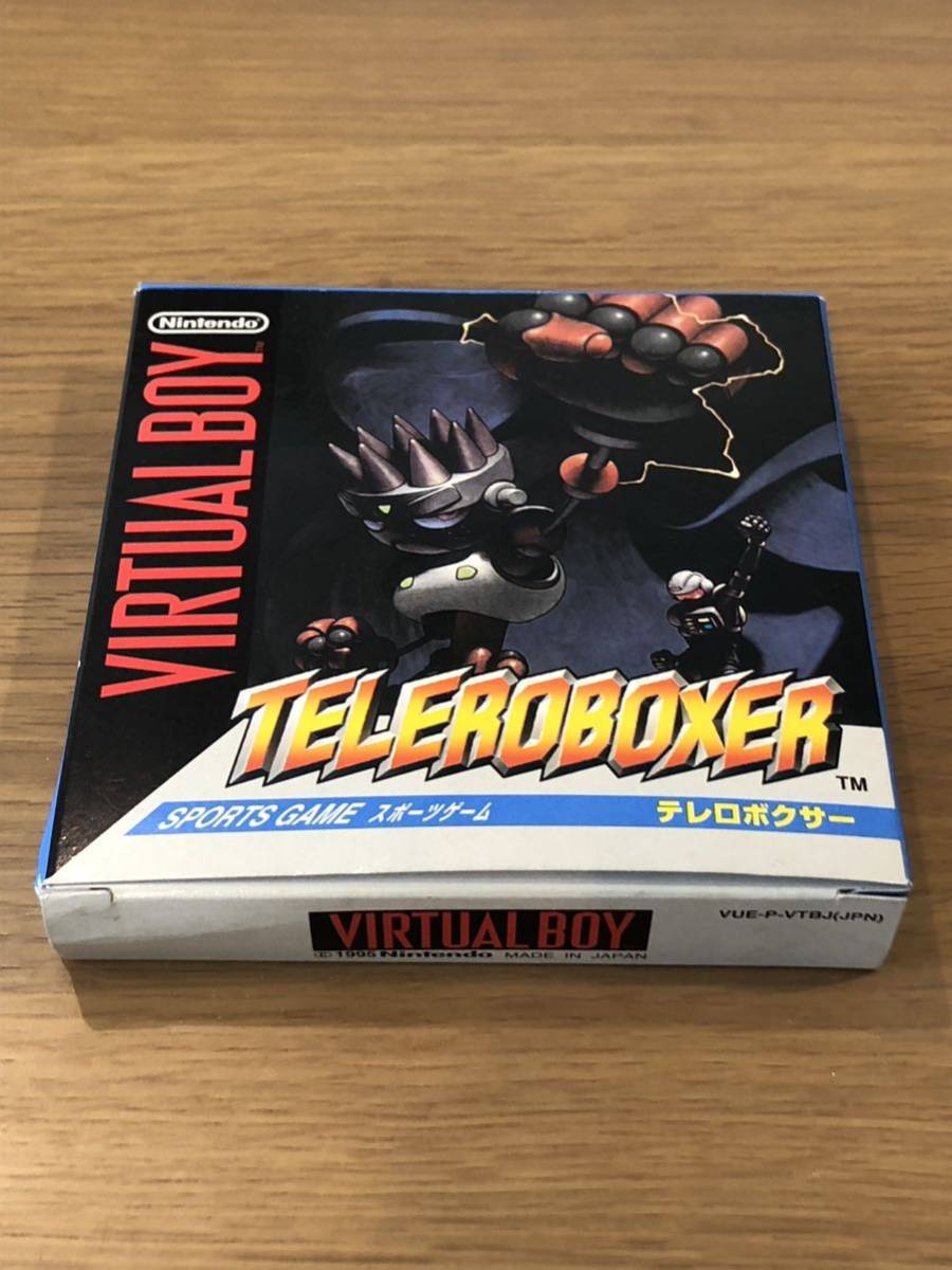VB バーチャルボーイ テレロボクサー ソフト/カートリッジ 元箱付き VIRTUAL BOY Nintendo VUE-P-VTBJ スポーツ レトロゲーム(その他)｜売買されたオークション ...