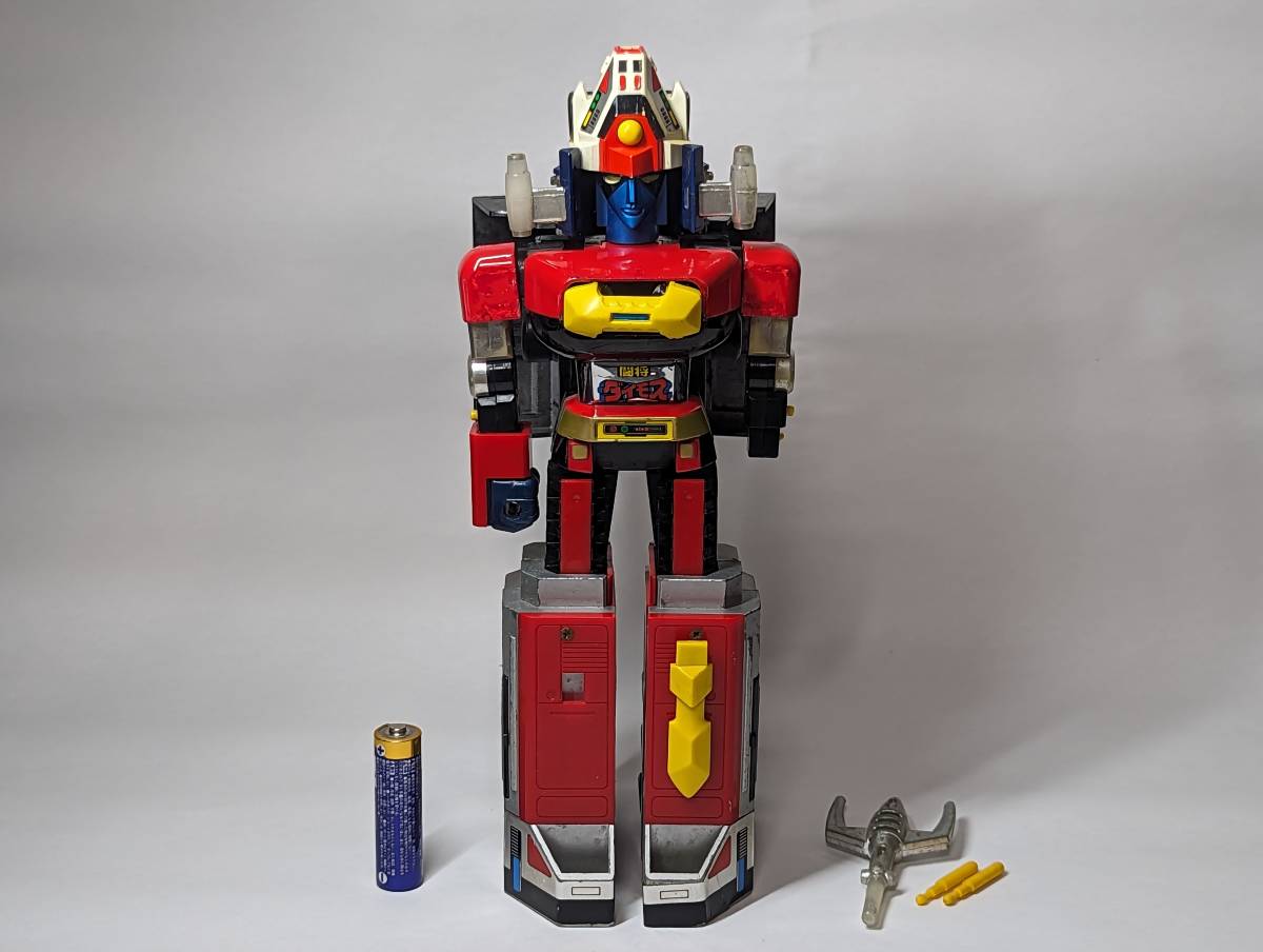 ポピー DX超合金 闘将ダイモス DXダイモス GA-85 当時物 パンチ 双竜源 三竜棍 ミサイル付属 3513(超合金)｜売買されたオークション情報、yahooの商品情報をアーカイブ公開 ...