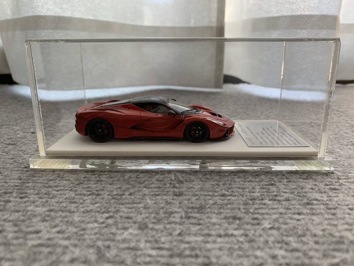 1/43 Davis Giovanni D&G Ferrari LaFerrari /F1 Metalic Red Black rims ...