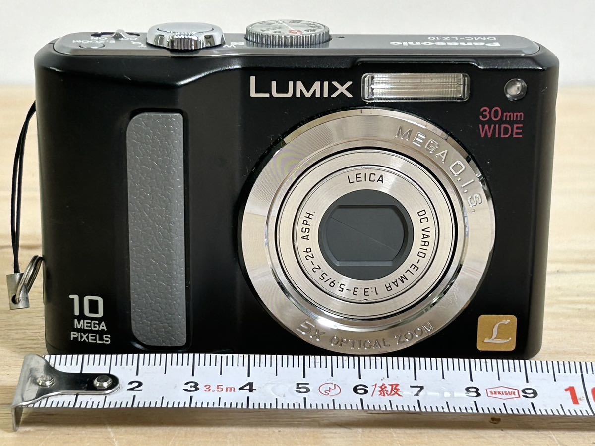 Panasonic パナソニック LUMIX ルミックス DMC-LZ10 10MEGA PIXELS 30mm WIDE 長期保管品 通電 ...