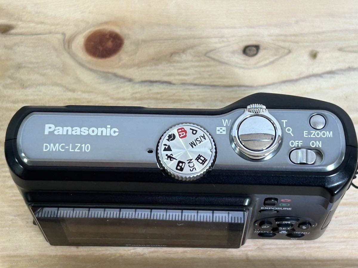 Panasonic パナソニック LUMIX ルミックス DMC-LZ10 10MEGA PIXELS 30mm WIDE 長期保管品 通電 ...