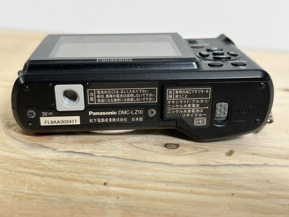 Panasonic パナソニック LUMIX ルミックス DMC-LZ10 10MEGA PIXELS 30mm WIDE 長期保管品 通電 ...