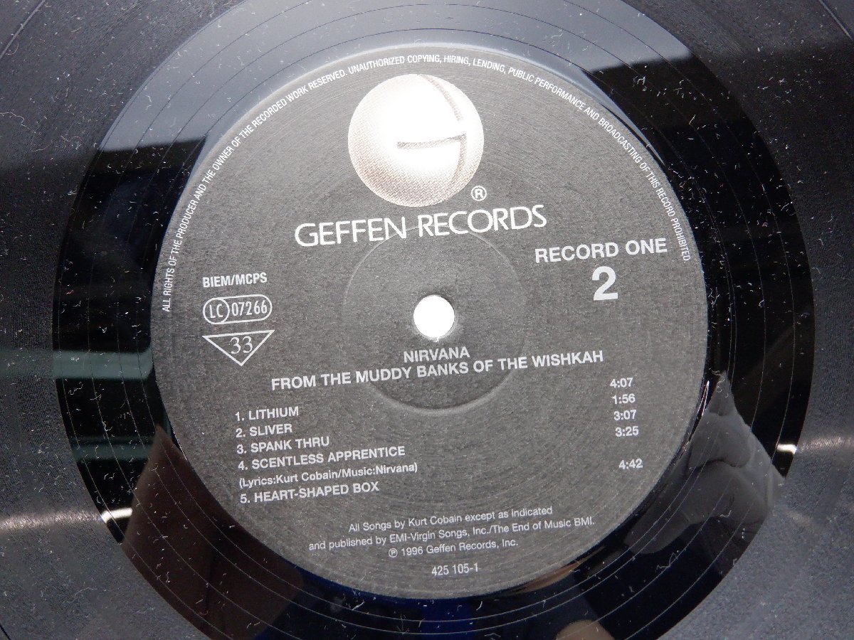 Nirvana From The Muddy Banks Of The Wishkah LP 12インチ /Geffen Records ...