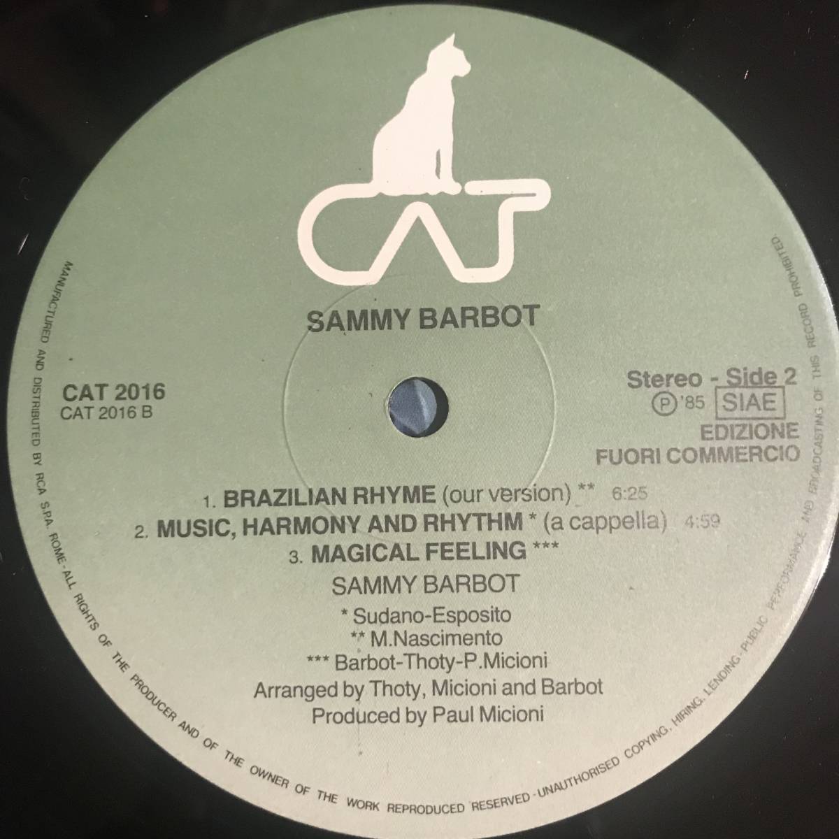 Sammy Barbot Music Harmony And Rhythm Brazilian Rhyme Brooklyn Dreams ...