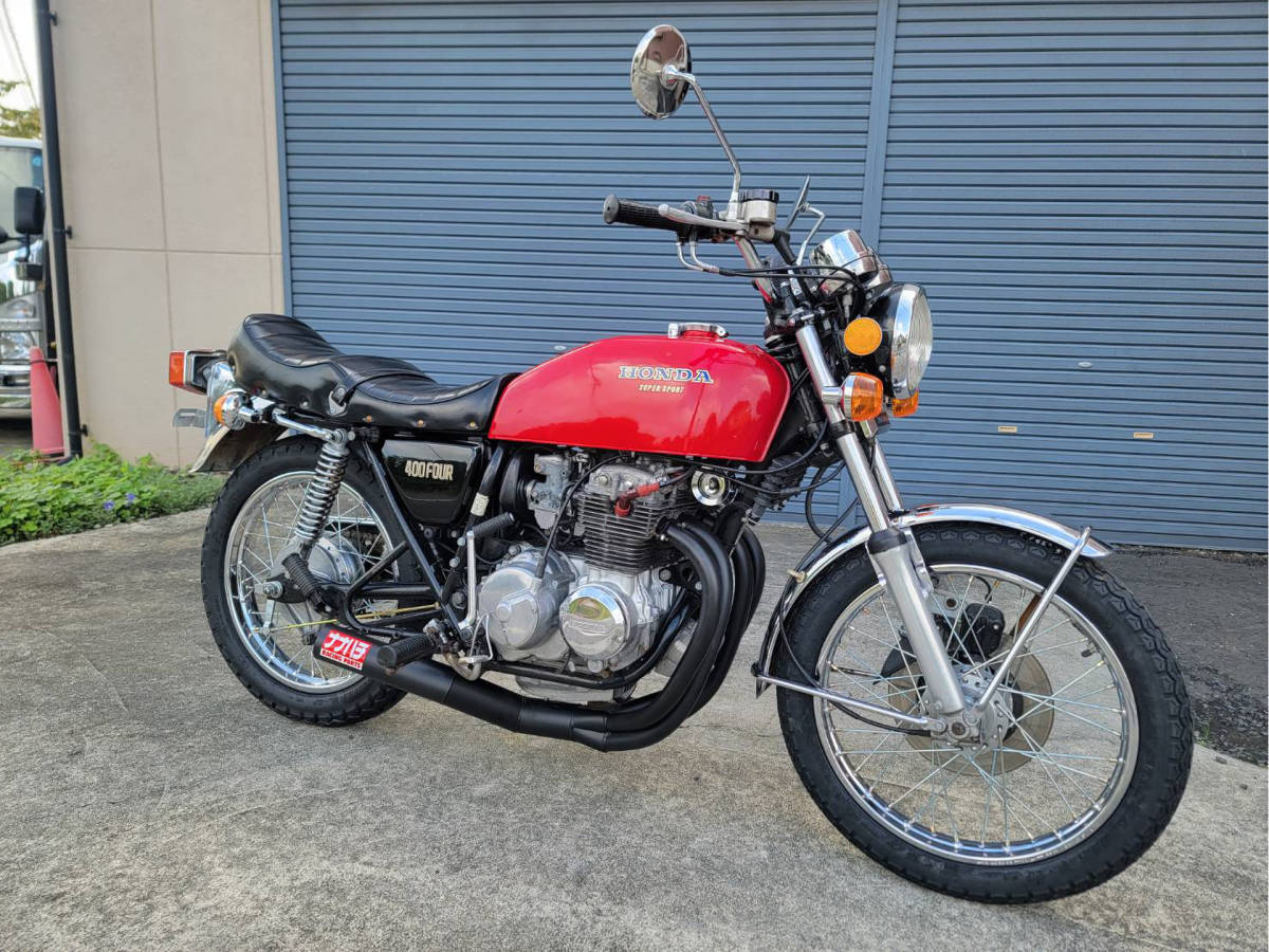 CB400F ヨンフォア 整備予備検査渡し 検cb250 cb350 cb400 cb750 cb900 cbx cbr(401cc-750cc)｜売買されたオークション情報、yahooの商品 ...