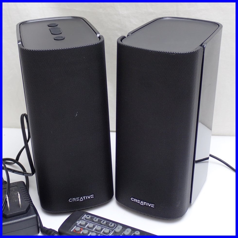 Creative/クリエイティブ プレミアムHi-Fi デスクトップ スピーカー T100/ブラック/Bluetooth接続対応/リモコン付き&1914800016(一般)｜売買された ...