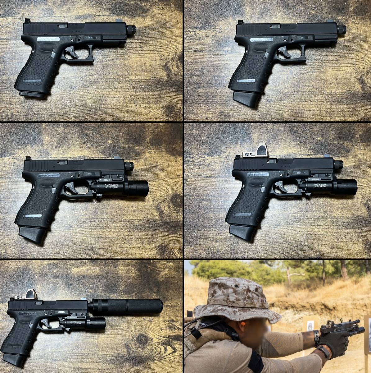 UMAREX VFC MK27 Mod2 カスタム G19 Glock グロック MOS SOCOM グロック19 Gen4 G17 G18 ...