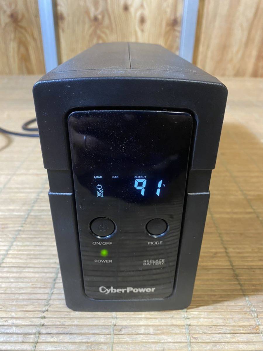 CyberPower 無停電電源装置 CPJ500 常時商用 UPS 給電/正弦波出力 500VA/300W(UPS、無停電電源装置)｜売買さ ...