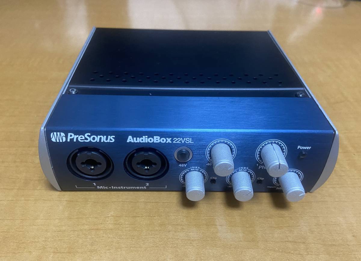 PreSonus USB 2.0オーディオ／MIDIインターフェースAudioBox 22VSL(オーディオインターフェース)｜売買された ...